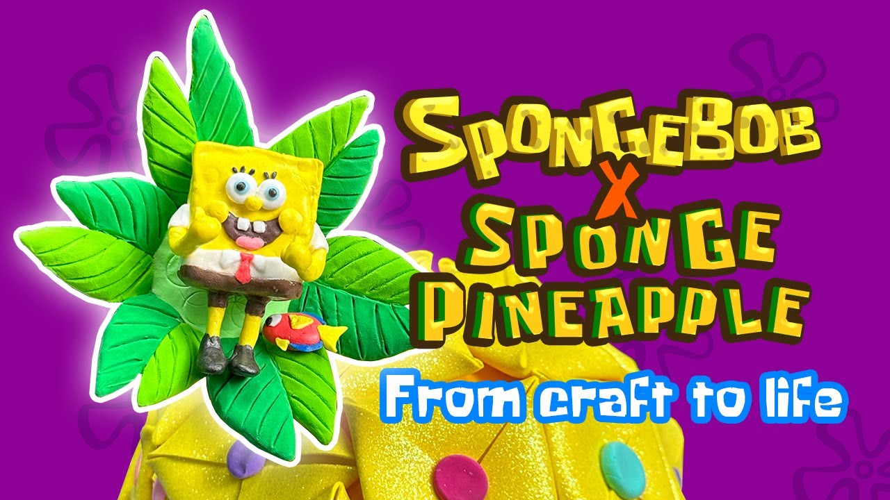 Spongebob x Pineapple house: Craft & Play 🎬 | Mix mini Max - YouTube