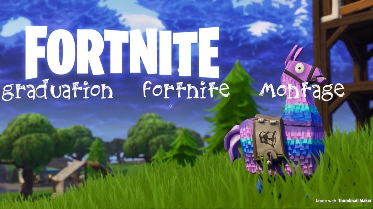 Graduation a fortnite montage @riley wright - YouTube