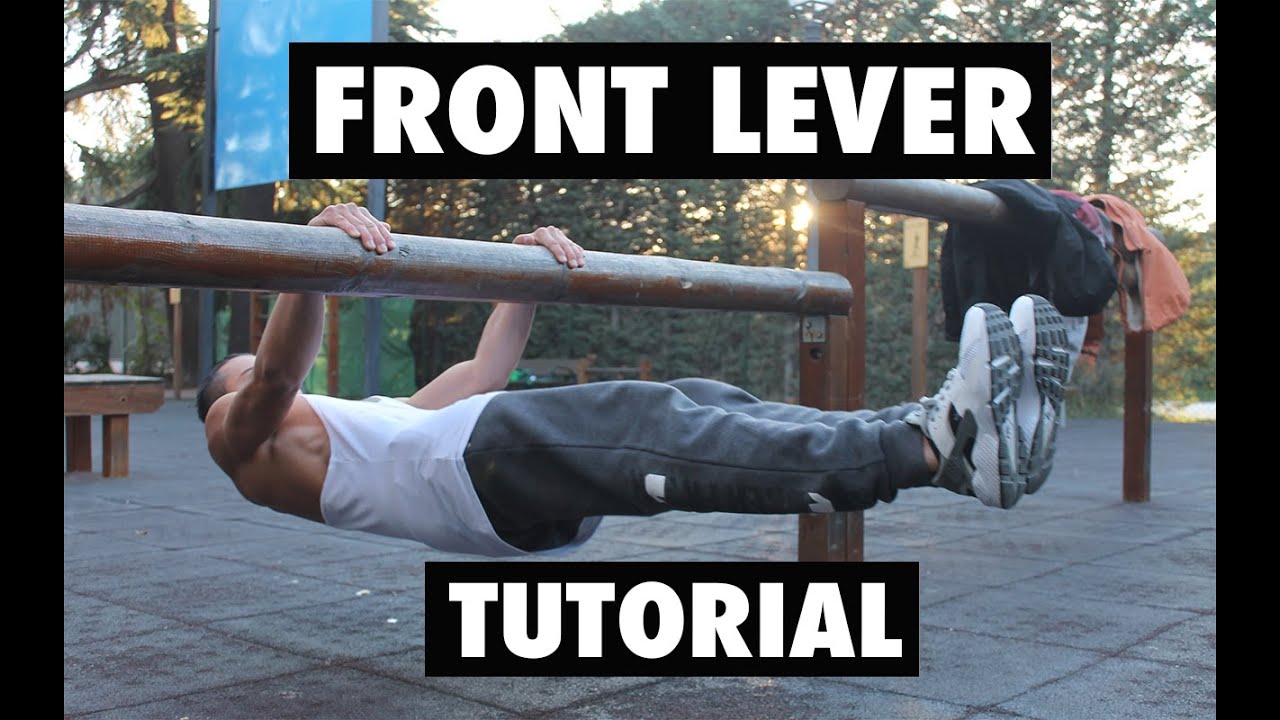 Front Lever Tutorial - Exercises - YouTube