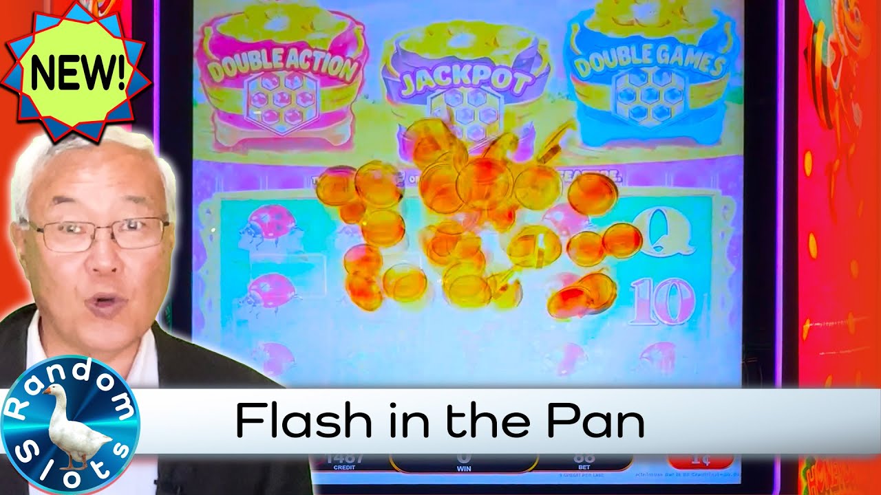 Fortune Jackpots Lucky Honeycomb Slot Machine Flash in the Pan - YouTube