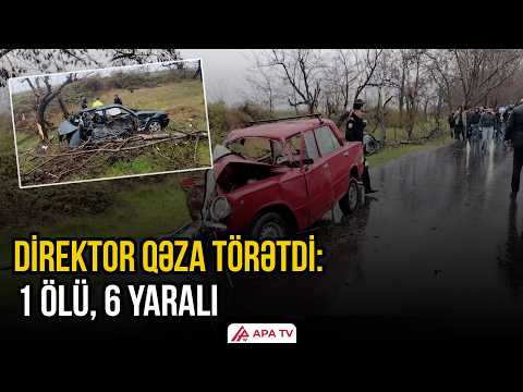 Zaqtalada baş verən dəhşətli qəzanın TƏFƏRRÜATLARI  | APA TV