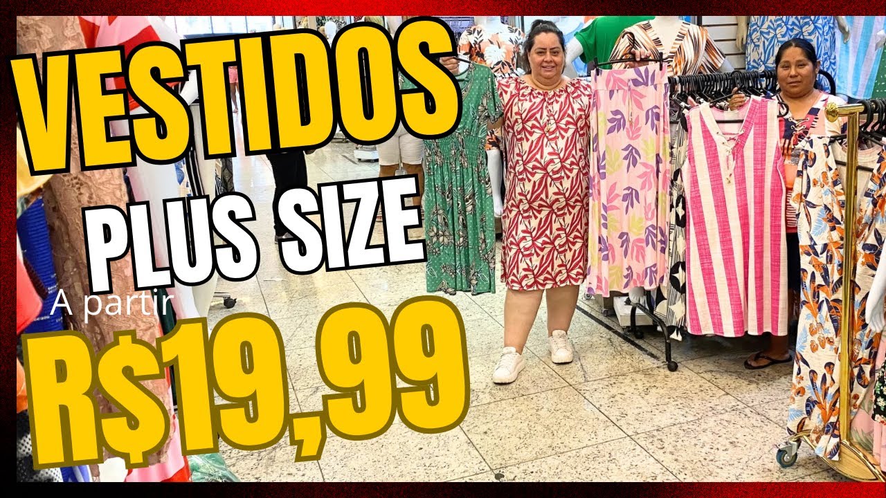 PLUS SIZE A PARTIR DE R$10,00/O MAIOR FABRICANTE DO BRÁS # ...