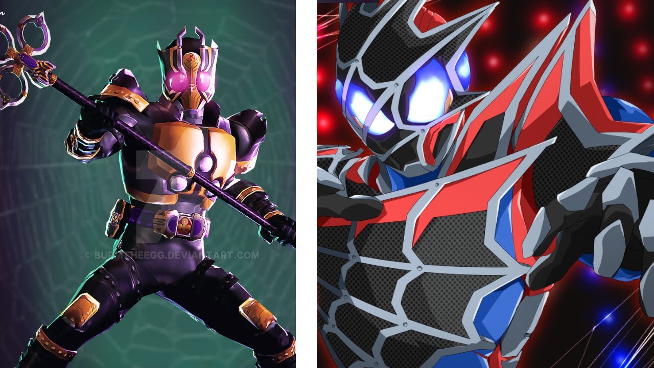 [Kamen Rider] Fourth riders all henshin BASE form and finisher (Another ...