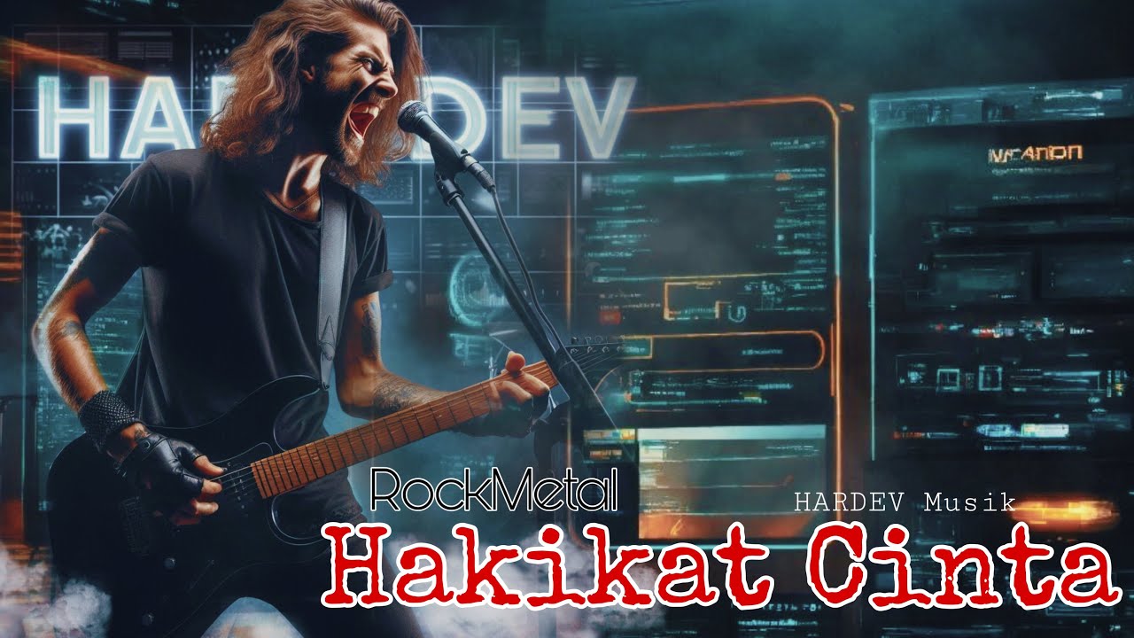 Hakikat Cinta ( Official Lyrics Video ) HARDEV Musik || RockMetal - YouTube