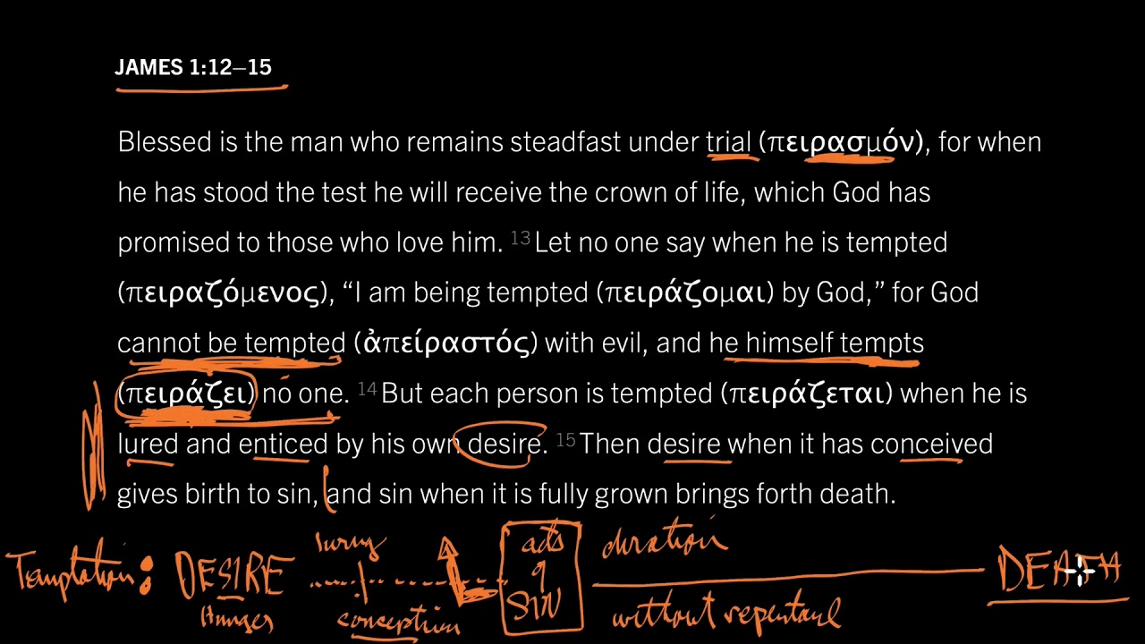 Spark Bible Does God Ever Tempt Me To Sin James 1 12 15 Part 2 Spark Bible Does God Ever Tempt Me To Sin James 1 12 15 Part 2