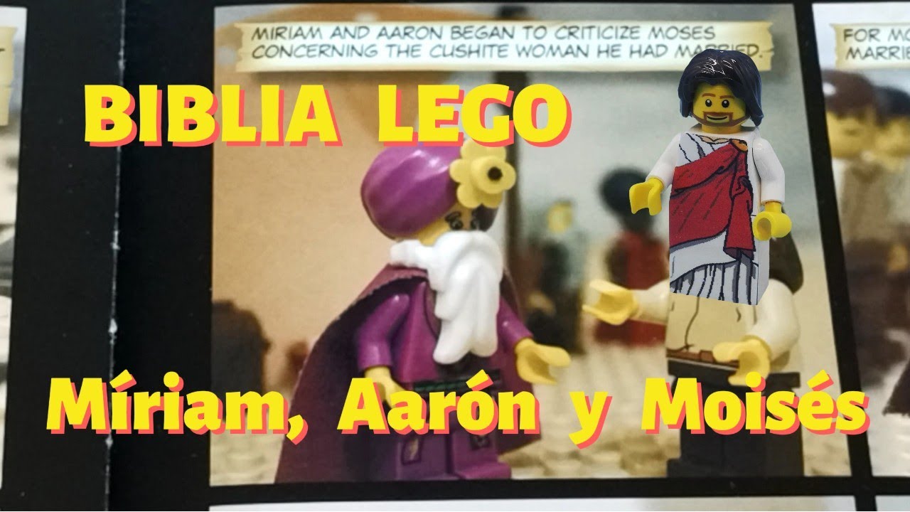 Biblia Lego Números 12:1-15:36 (Míriam, Aarón y Moisés) - YouTube