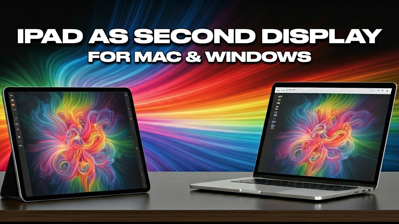 iPad As Second Display For Mac & Windows - YouTube