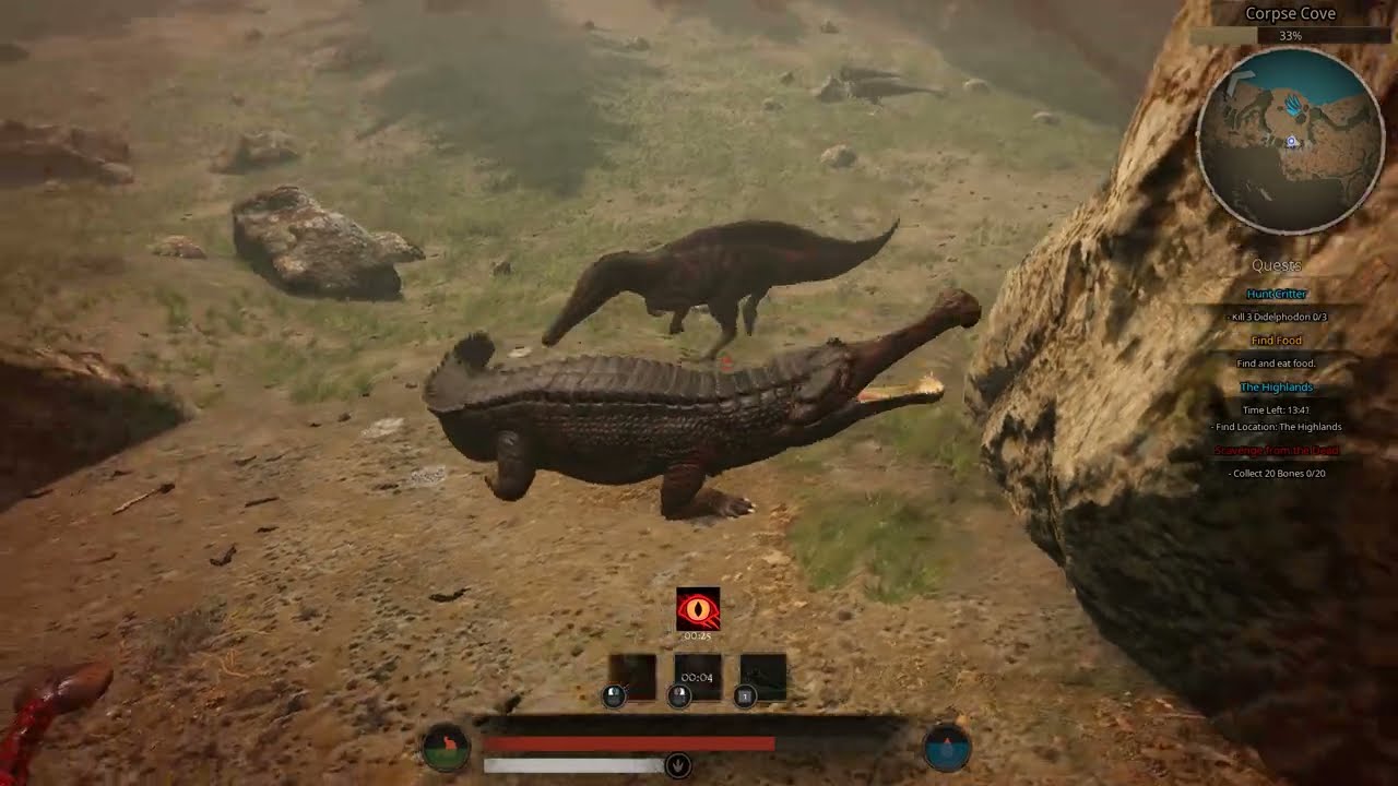 Path Of Titans: Contesting A Grumpy Sarco - YouTube