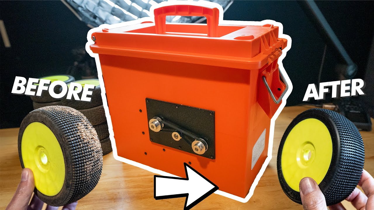 Best RC Tire Cleaner?! || Drop In RC Tire Washer - YouTube