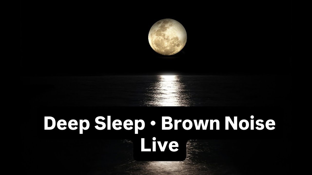 Brown Noise for Deep Sleep 💆‍♀️ | 12 Hours | Relaxing Sleep Live | Fall ...