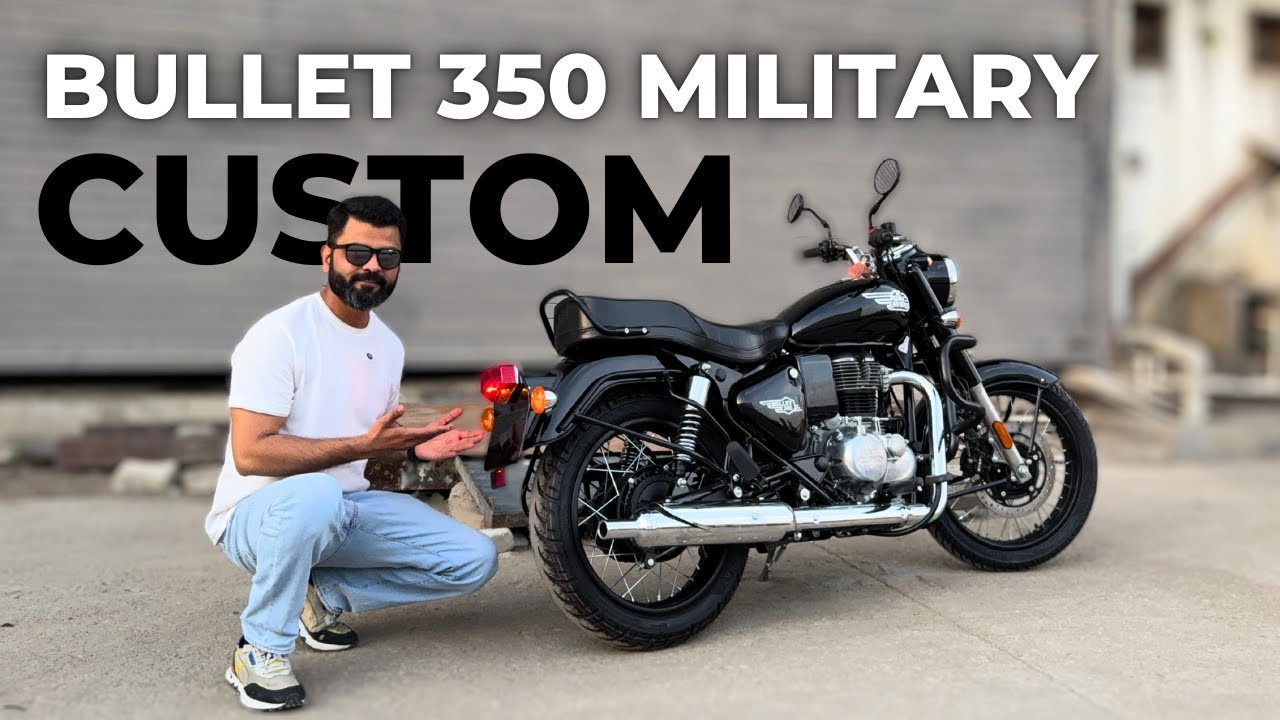 Bullet 350 Electra Is Back!! | New Bullet 350 MIlitary Vintage Review ...