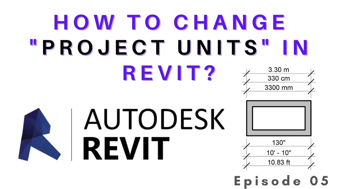 How to Change Project Units in Revit ? | Revit tools 05 | For Beginners ...
