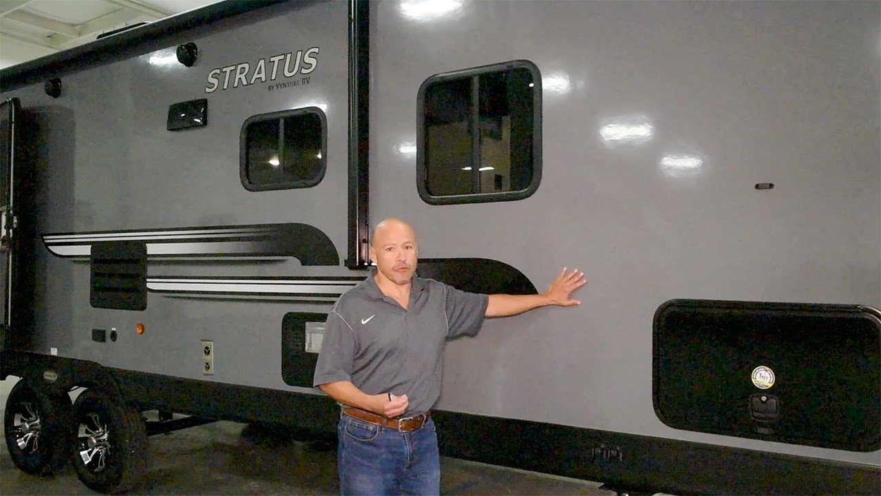 2020 Venture RV Stratus SR281VBH Ultra-Lite Travel Trailer Exterior In ...