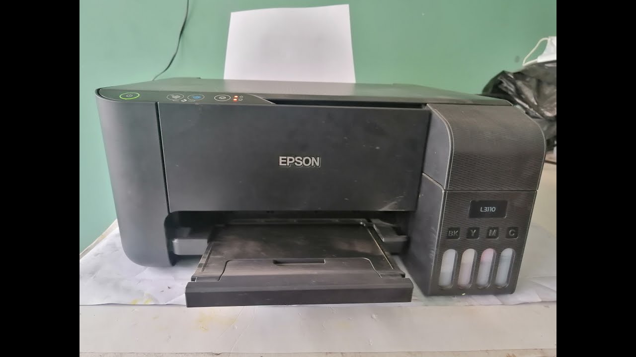 EPSON ECOTANK L 3110 Lights blinking error encienden todas las luces ...