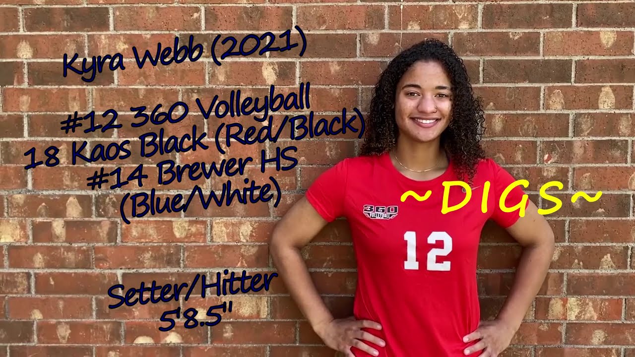 Kyra Webb (2021) Setter/Hitter/Utility #12 DIGS - YouTube