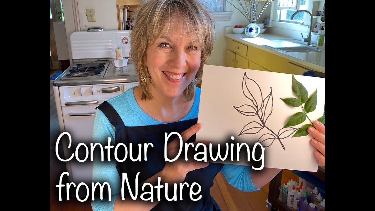 Contour Drawing from Nature - YouTube