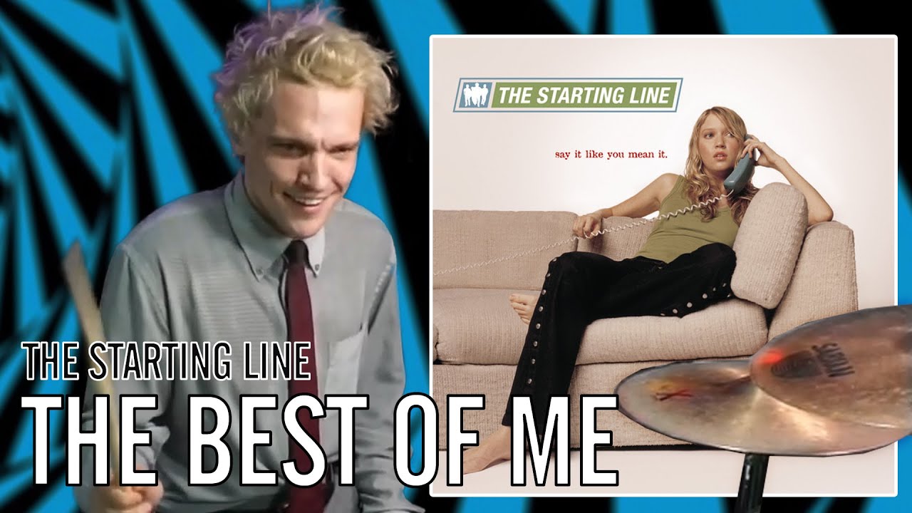 The Starting Line - The Best Of Me | Office Drummer [First Time Hearing ...