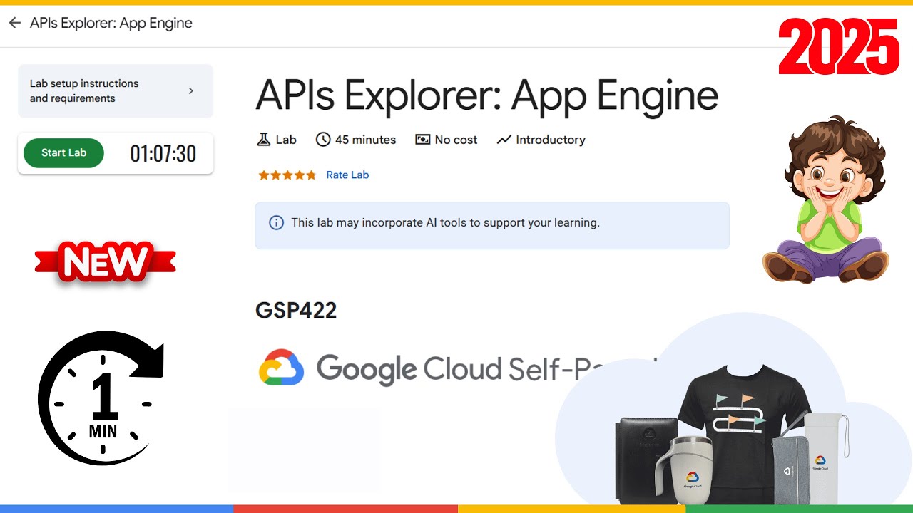 APIs Explorer: App Engine | GSP422 - YouTube