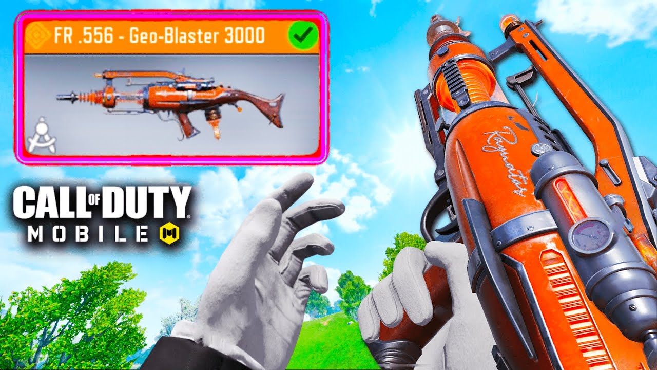 *NEW* LEGENDARY FR.556 - GEO BLASTER 😍 | COD MOBILE - YouTube