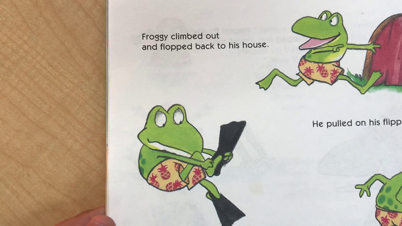 Froggy Learns to Swim - YouTube