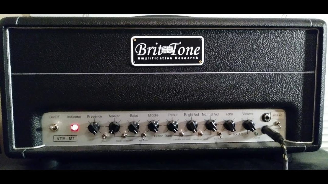 Brit Tone M1 Recording Amp - YouTube