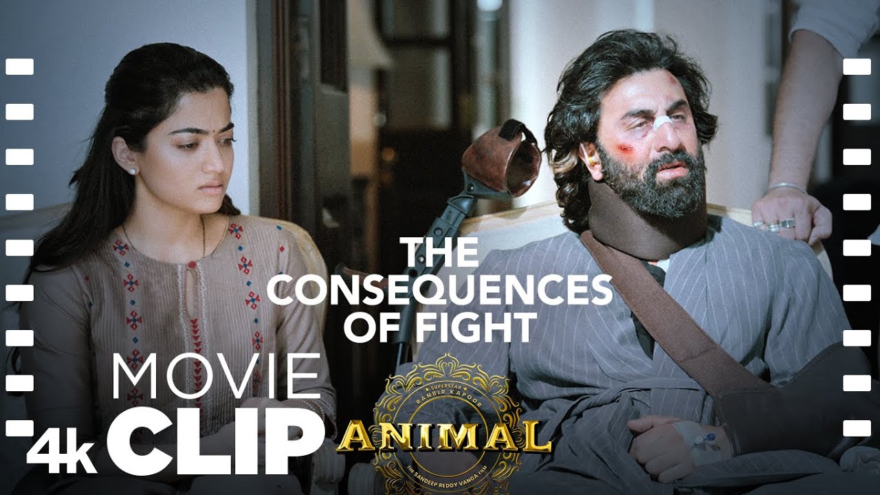 ANIMAL Movie Scene: The Consequences of Fight | Ranbir K, Anil K ...