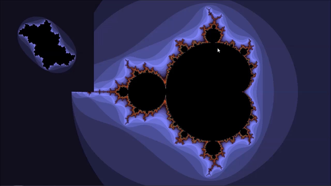 Julia Map on Mndelbrot Set-1 - YouTube