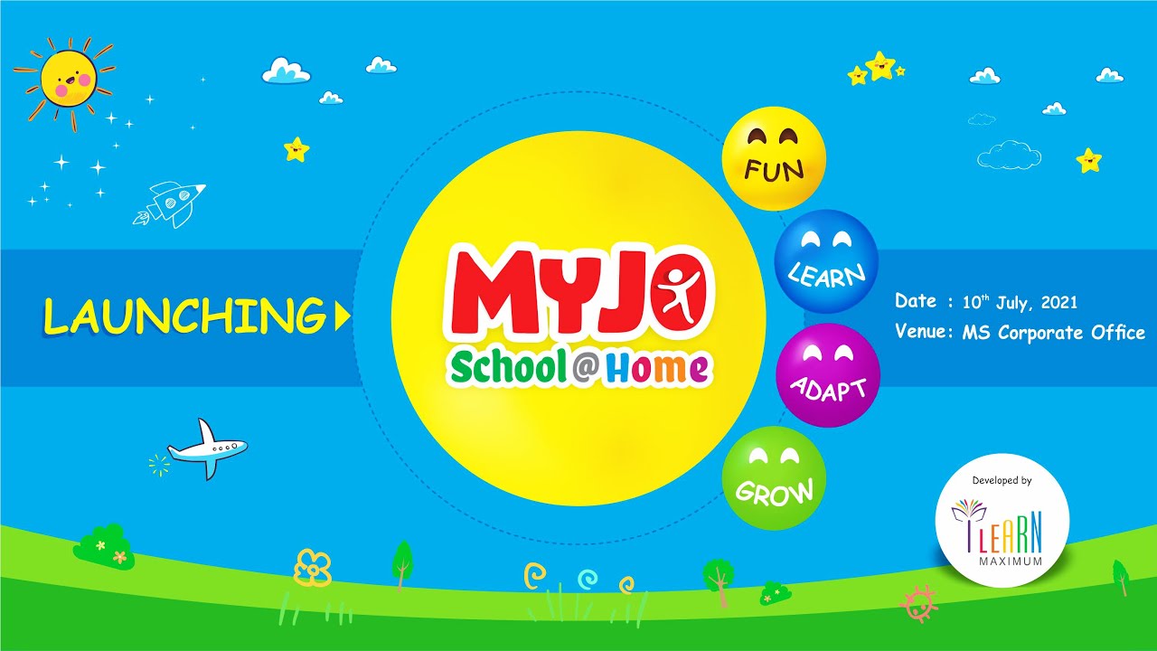 INAUGURATION OF MYJO SCHOOL @ HOME! - YouTube