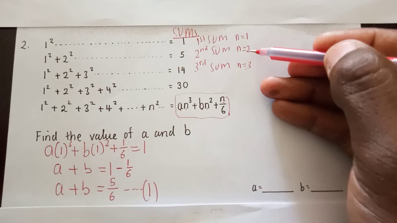 Simultaneous equation in SEQUENCE - YouTube
