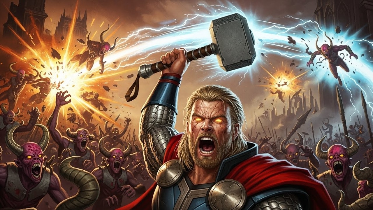 What If Thor Entered the 41st Millennium in Warhammer 40k? - YouTube