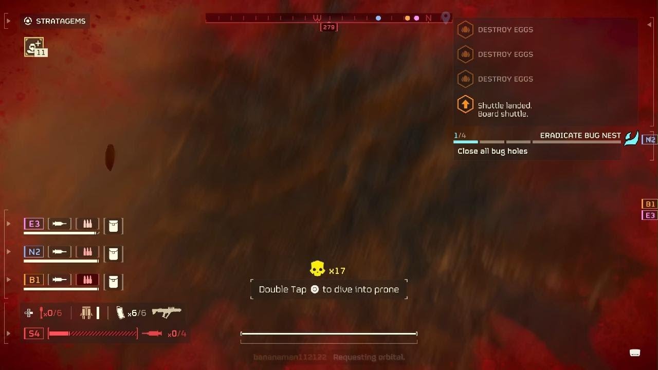 HELLDIVERS 2- fell in bug hole - YouTube