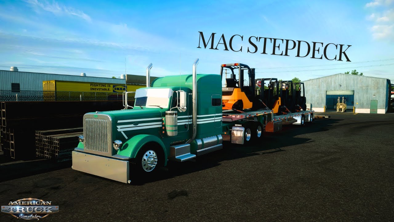 Mac Stepdeck - Rollin 389 - Detroit Diesel - YouTube