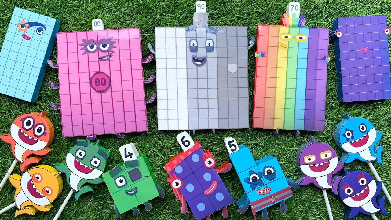 Looking for Numberblocks NEW 392 Puzzle Tetris Space ASMR ...