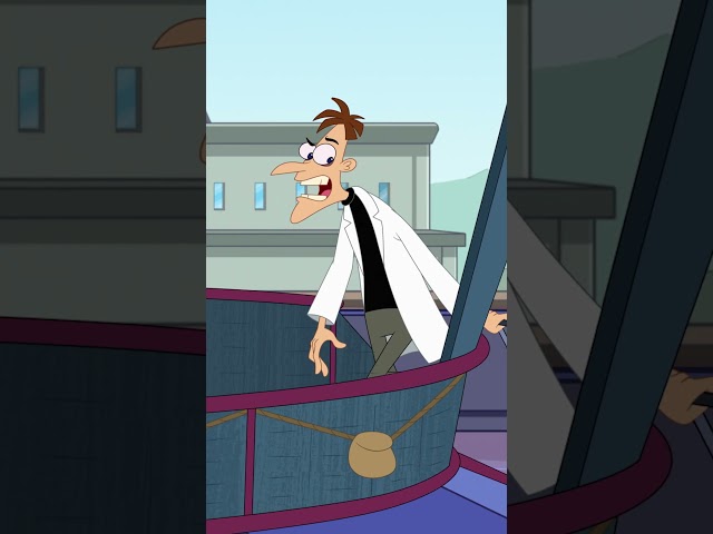 Dr. Doofenshmirtz traps Perry the platypus?! 😱 #PhineasAndFerb # ...