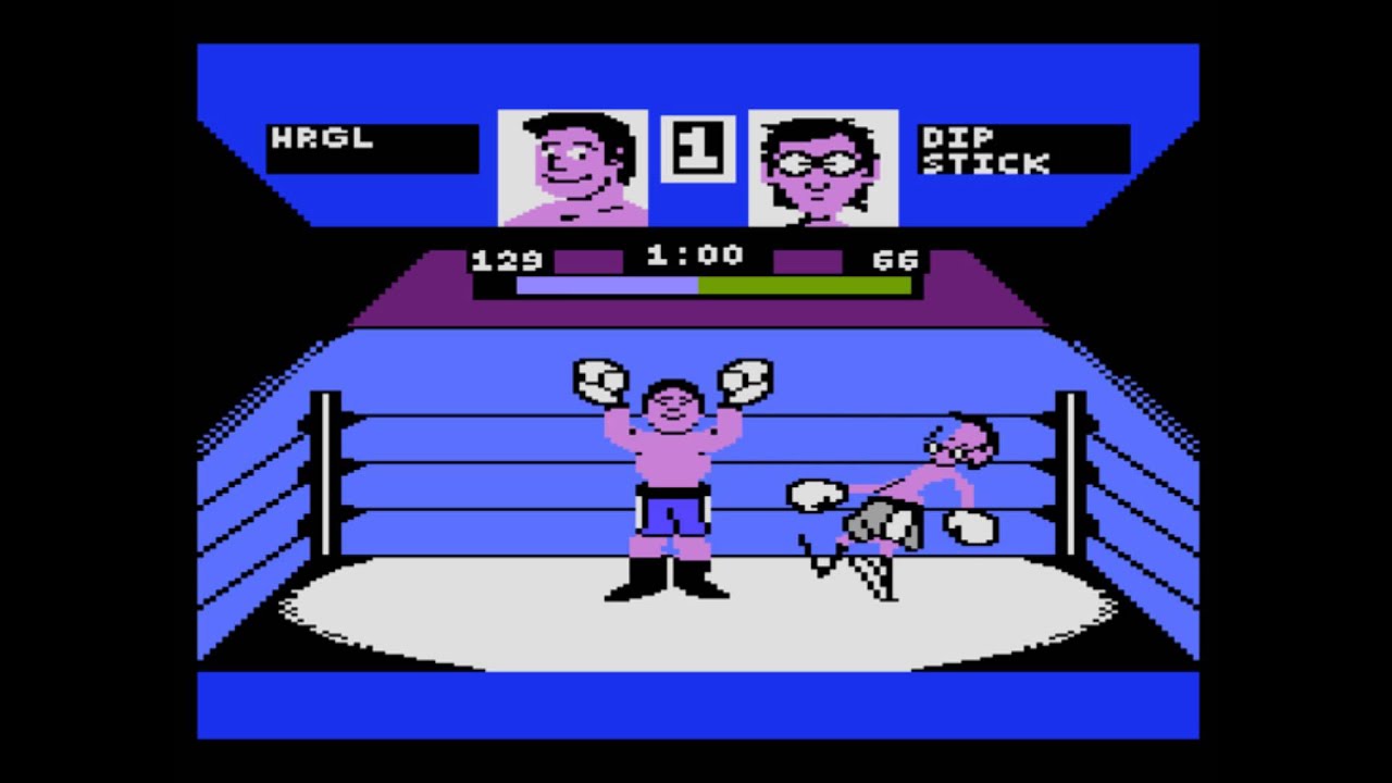 Fight Night for the Atari 8-bit family - YouTube