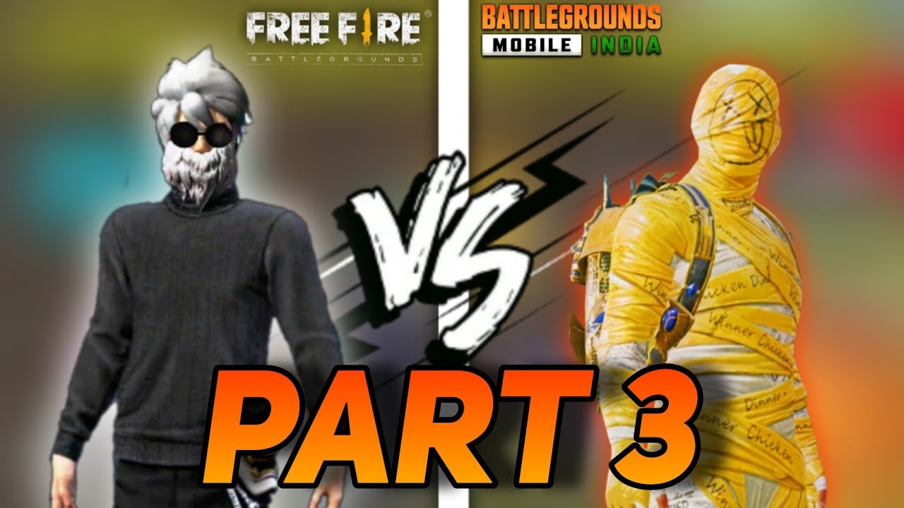 FF V/S Bgmi?? 👽 Part - 3 - YouTube
