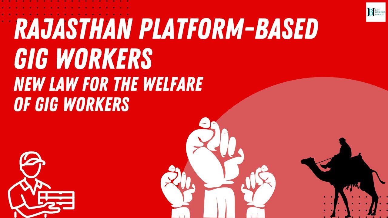 Empowering Platform Gig Workers: Exploring Rajasthan's New Welfare Law - YouTube