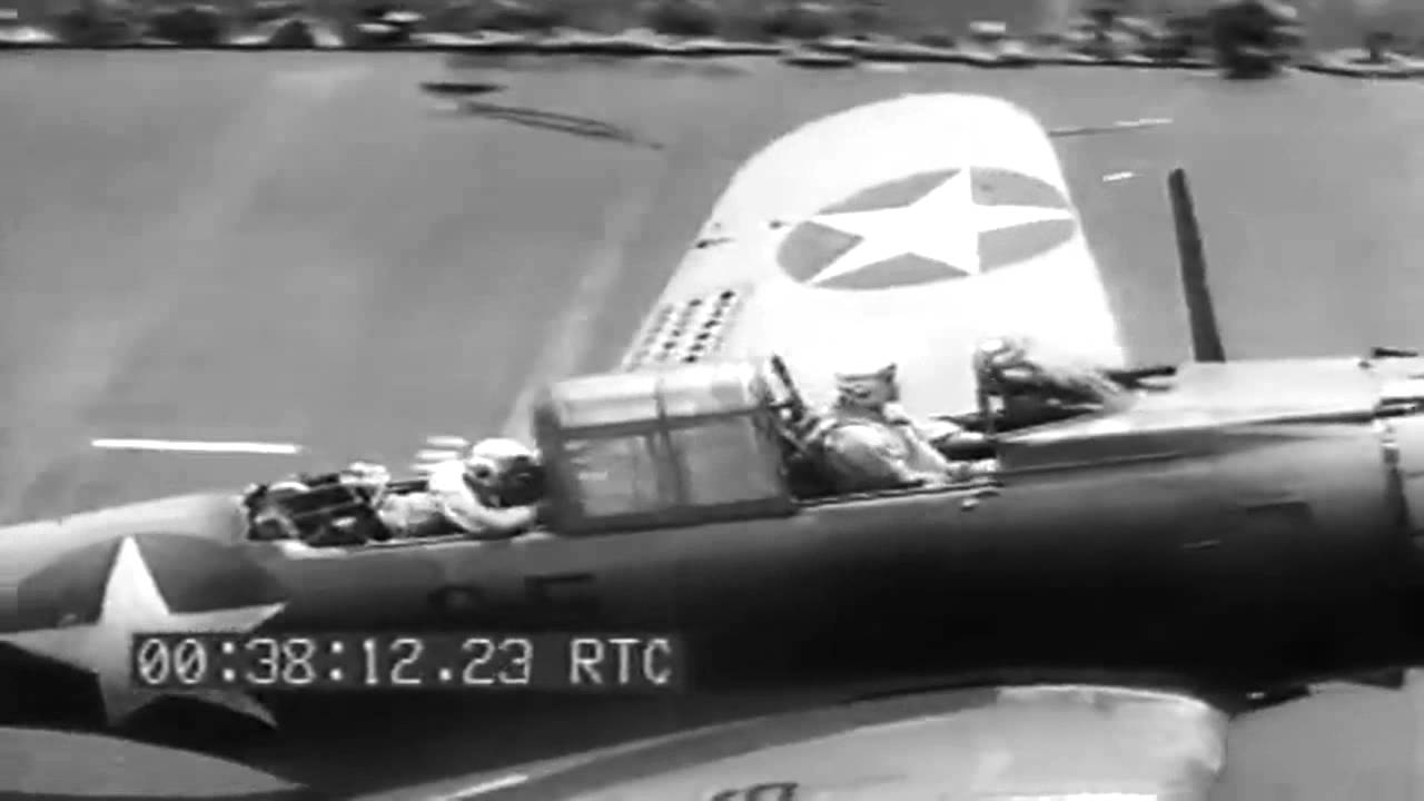 Landings & Take-Offs Aboard USS Enterprise (CV-6) WW2 (full) - YouTube