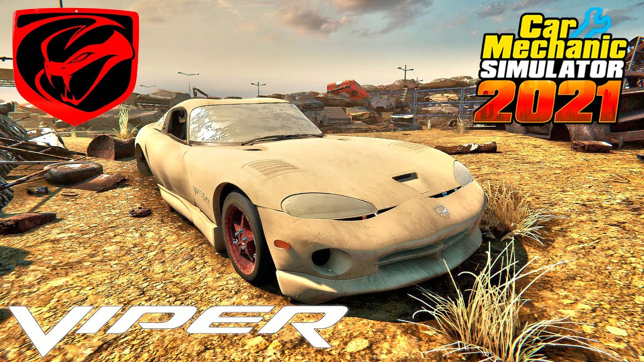 Dodge Viper GTS SRII restoration - Car Mechanic Simulator 2021 - YouTube