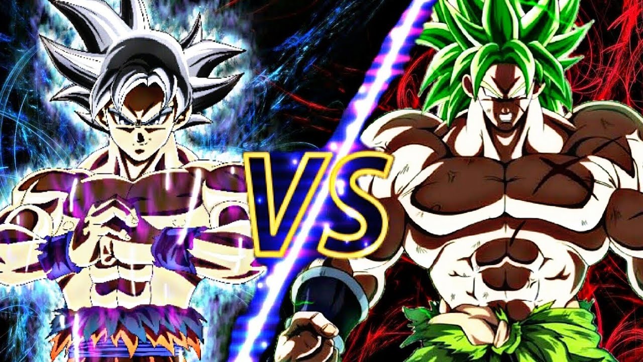 GOKU ULTRA INSTINTO VS BROLY SSJ LENDÁRIO - DRAGON BALL SUPER TENKAICHI ...