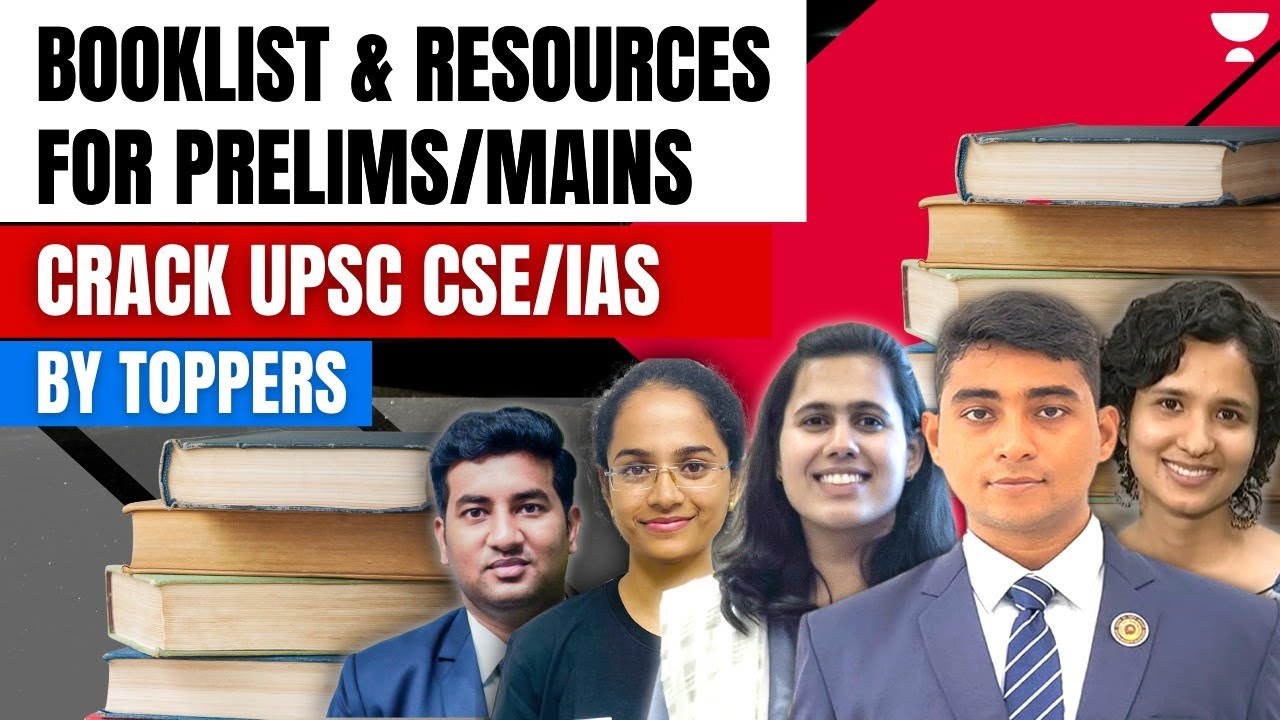 Booklist & Resources for Prelims and Mains | Crack UPSC | By Toppers ...