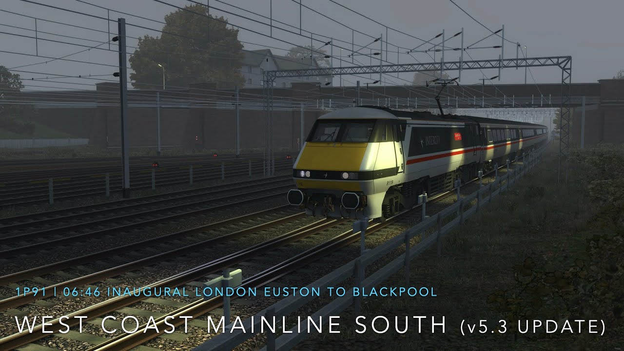 Train Simulator 2020: AP Class 91 EP | Inaugural London Euston to ...