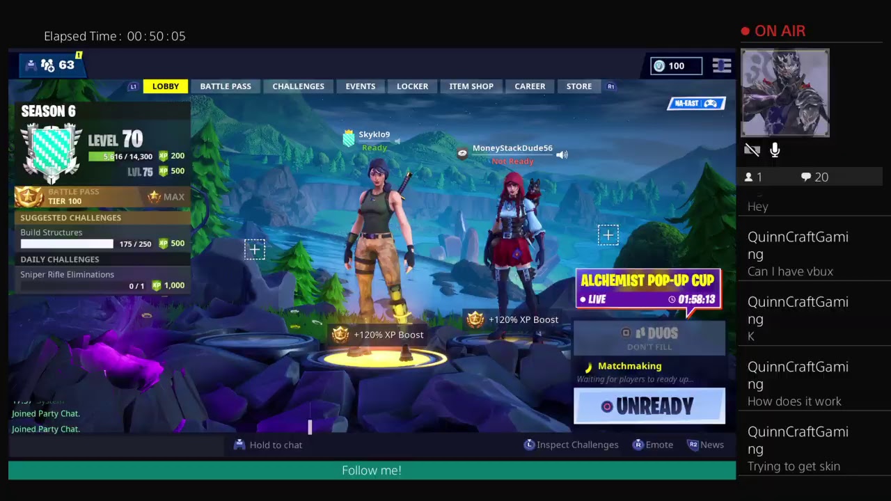Fortnite Battle Royal | VBUX GIVEAWAY| Playing with subs | - YouTube