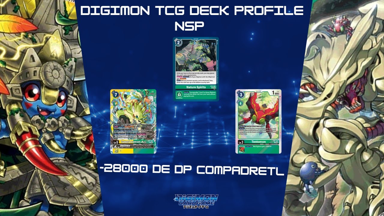 Deck Nature Spirits / NSP 🍃🍃🍃| Estrategias y Perfil Completo🔥| DIGIMON TCG DECK PROFILE | D ...