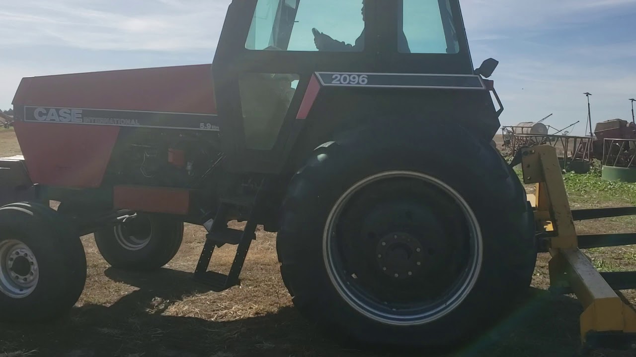 Case 2096 tractor selling November 5th 2019 - YouTube