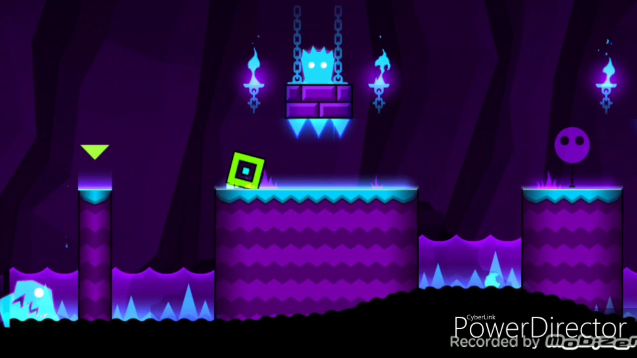 Geometry dash 2.2 (all coins GD meltdown) con el swingcopter - YouTube