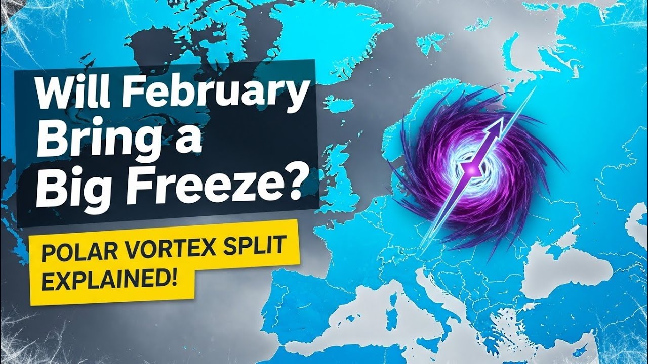 Will February Bring a Big Freeze? Polar Vortex Split Explained!# ...