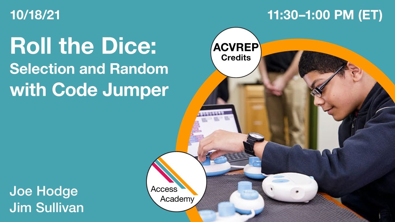 Roll the Dice: Selection and Random with Code Jumper - YouTube