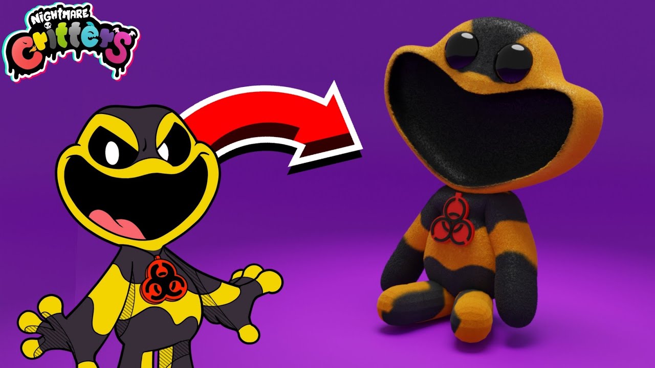 I turn the Nightmare Critters into 3d! - YouTube