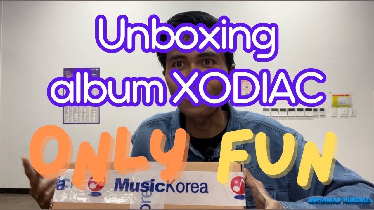 Unboxing Album XODIAC Only Fun - YouTube